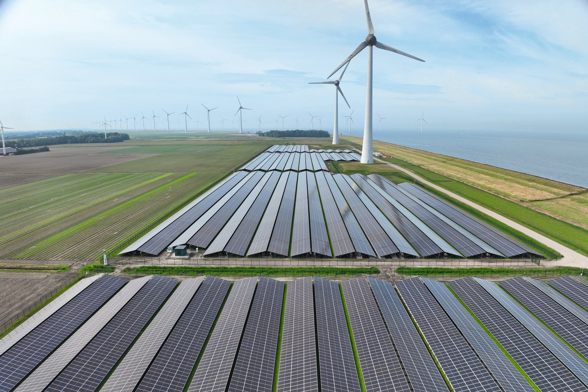 Zonnepark van 54 hectare geopend in Noordoostpolder - Boerderij
